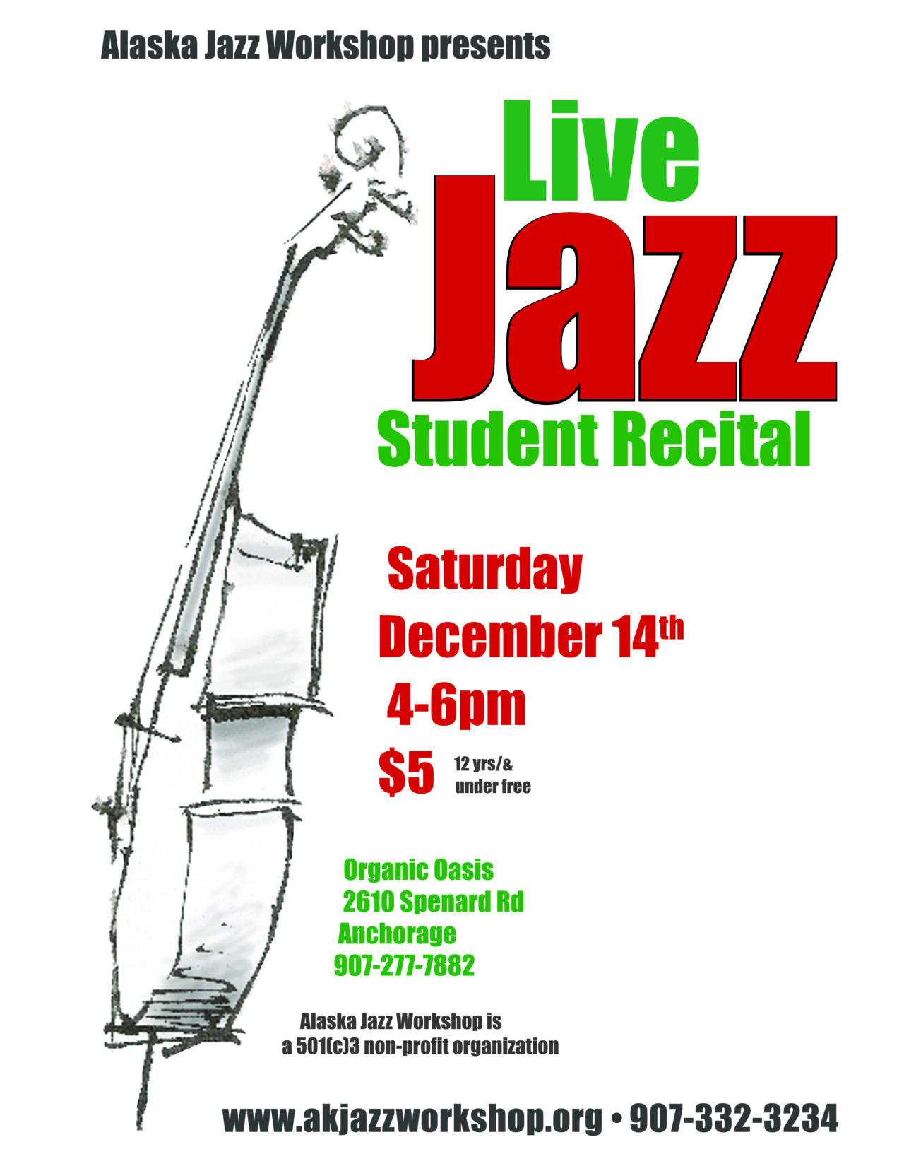 Calendar | Alaska Jazz Workshop